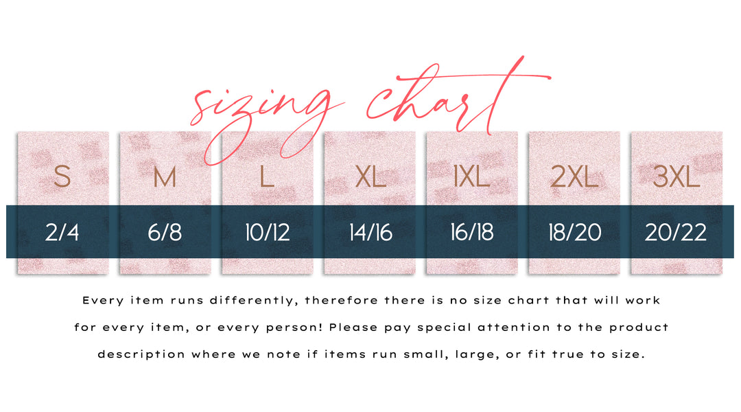Sizing Guidelines – CLOTH + LABEL