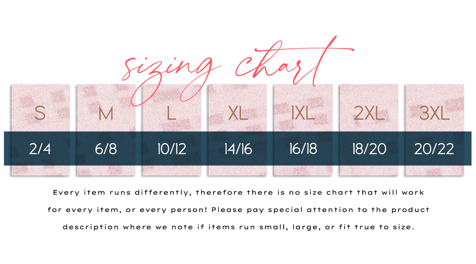 Sizing Guidelines – CLOTH + LABEL